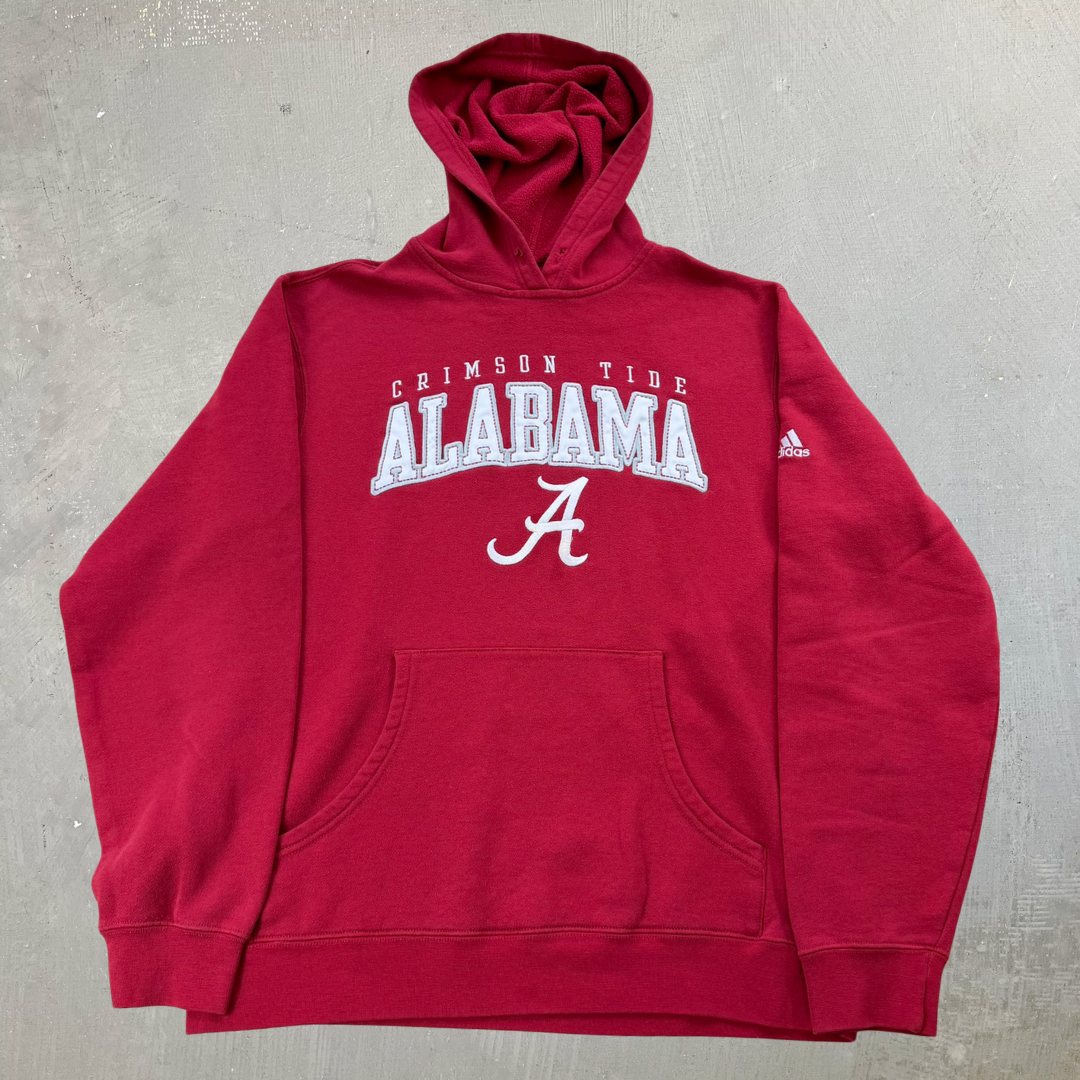 J- University Of Alabama Crimson Tide Adidas Embroidered Text Hoodie ...