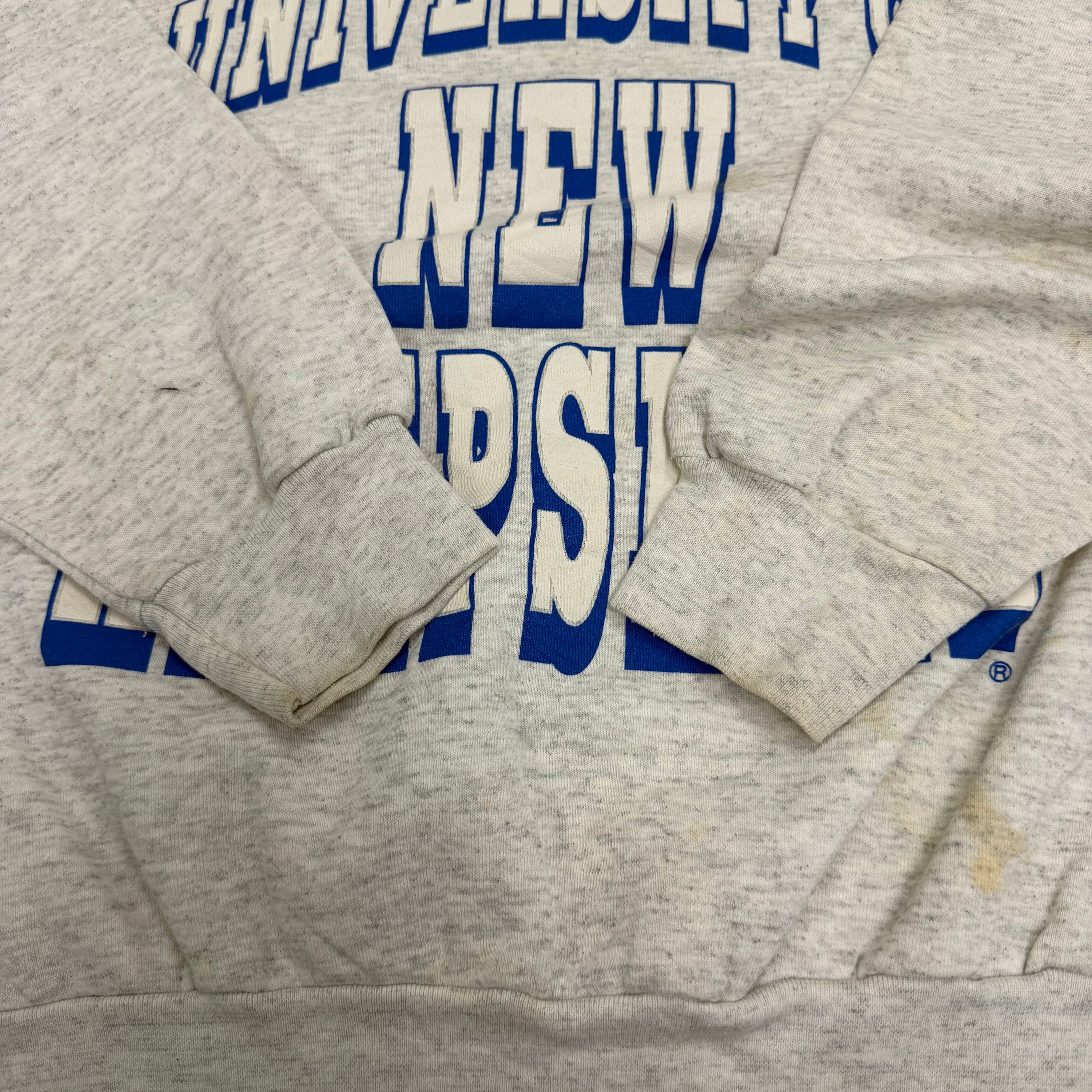J- Vintage University Of New Hampshire Text Signal Sports Made In USA ...