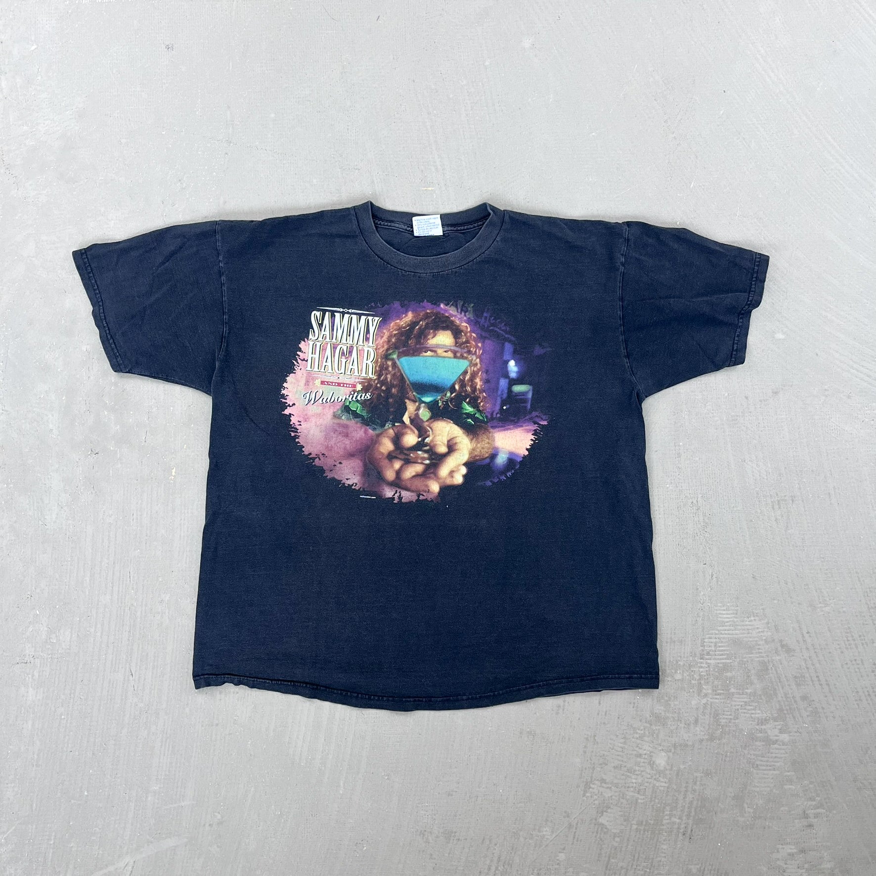 F- Vintage Sammy Hagar & The Waboritas Picture Tee – HG VINTAGE