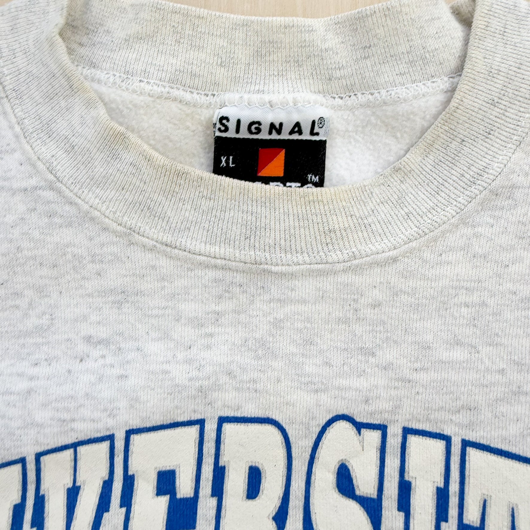 J- Vintage University Of New Hampshire Text Signal Sports Made In USA ...