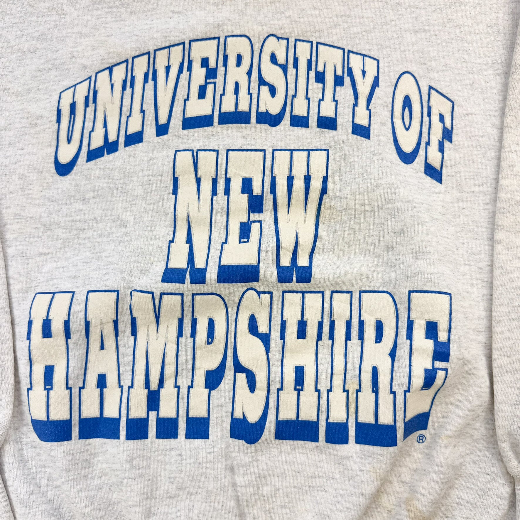 J- Vintage University Of New Hampshire Text Signal Sports Made In USA ...