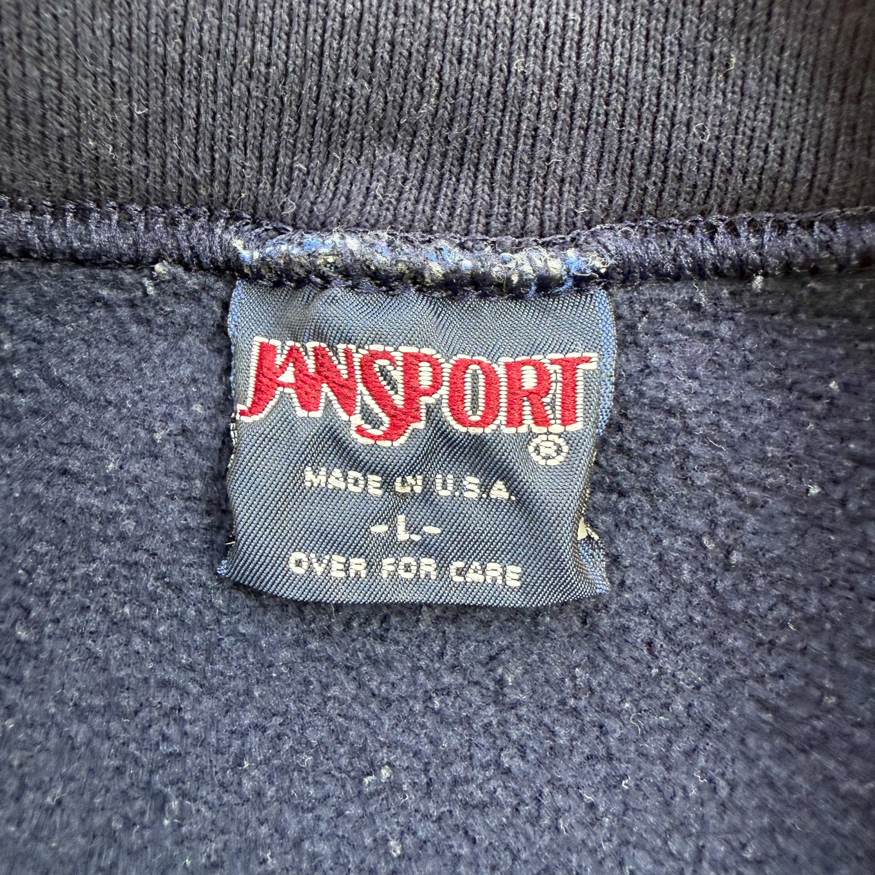 J- Vintage Syracuse University Text Jansports Made In USA Crewneck - L ...