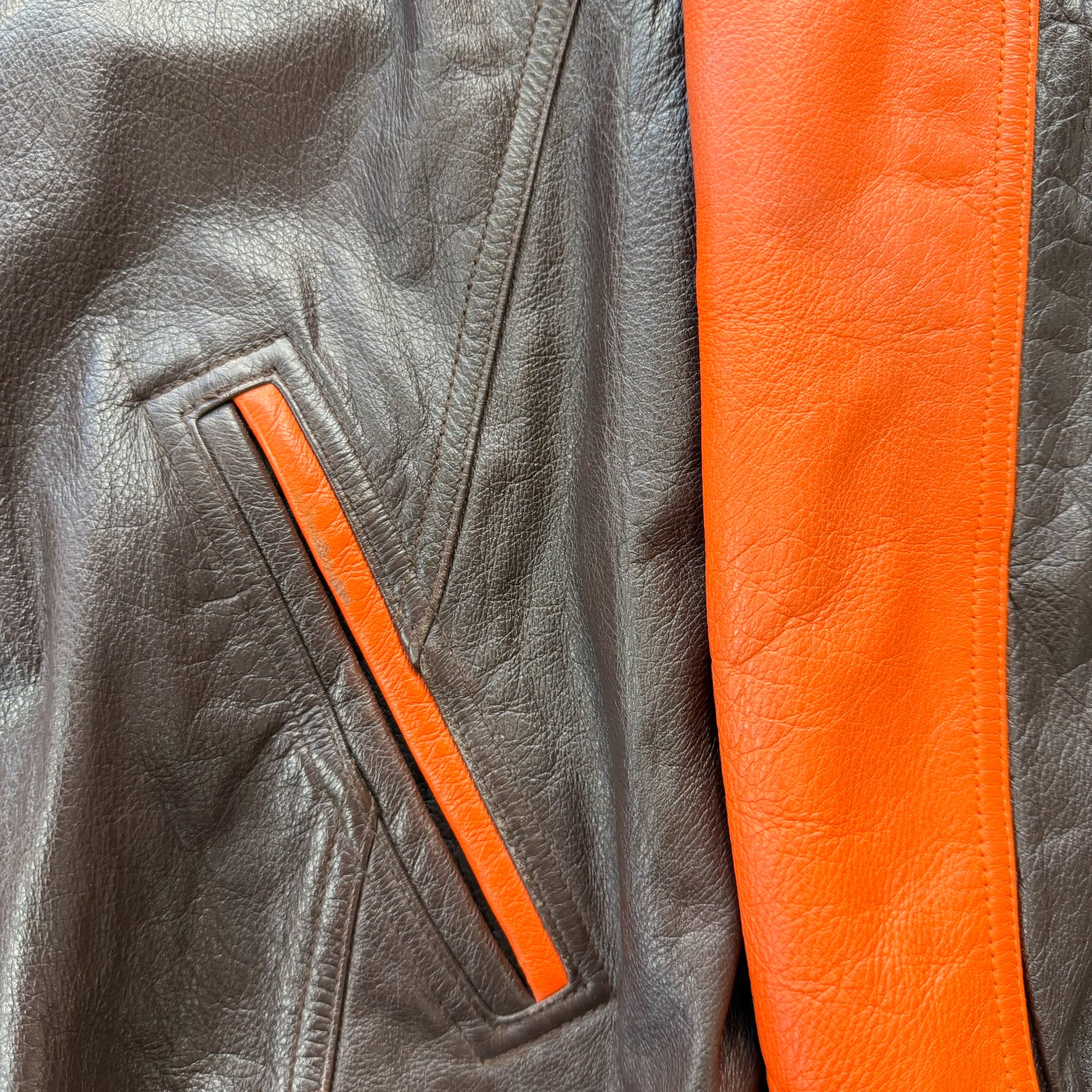 J- Vintage Cleveland Browns NFL Mirage Leather Jacket - XL – HG VINTAGE