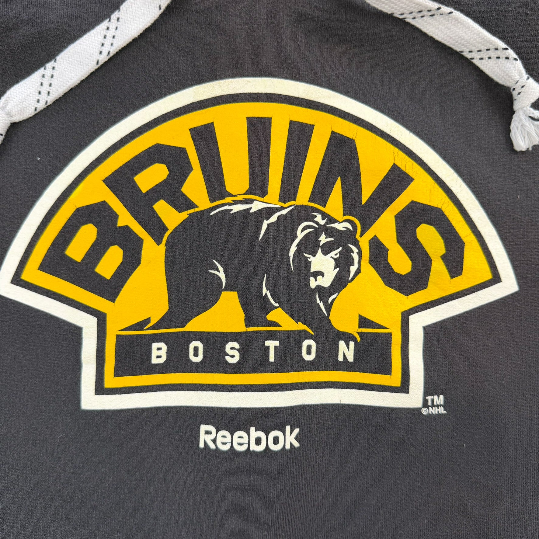 J- Boston Bruins NHL CCM Logo Hoodie - L – HG VINTAGE