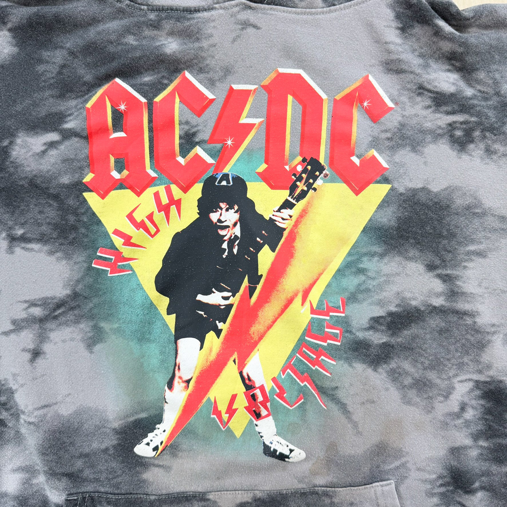 J- AC/DC High Voltage Reprint Graphic Hoodie - L – HG VINTAGE