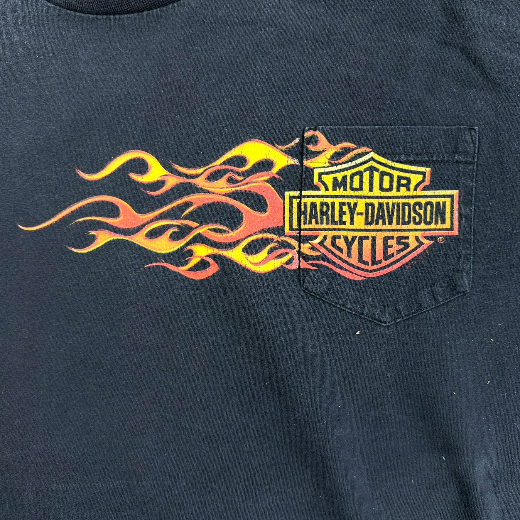 J- '16 Harley Davidson Oconomowoc WI Graphic Pocket Tee - 3XL – HG VINTAGE