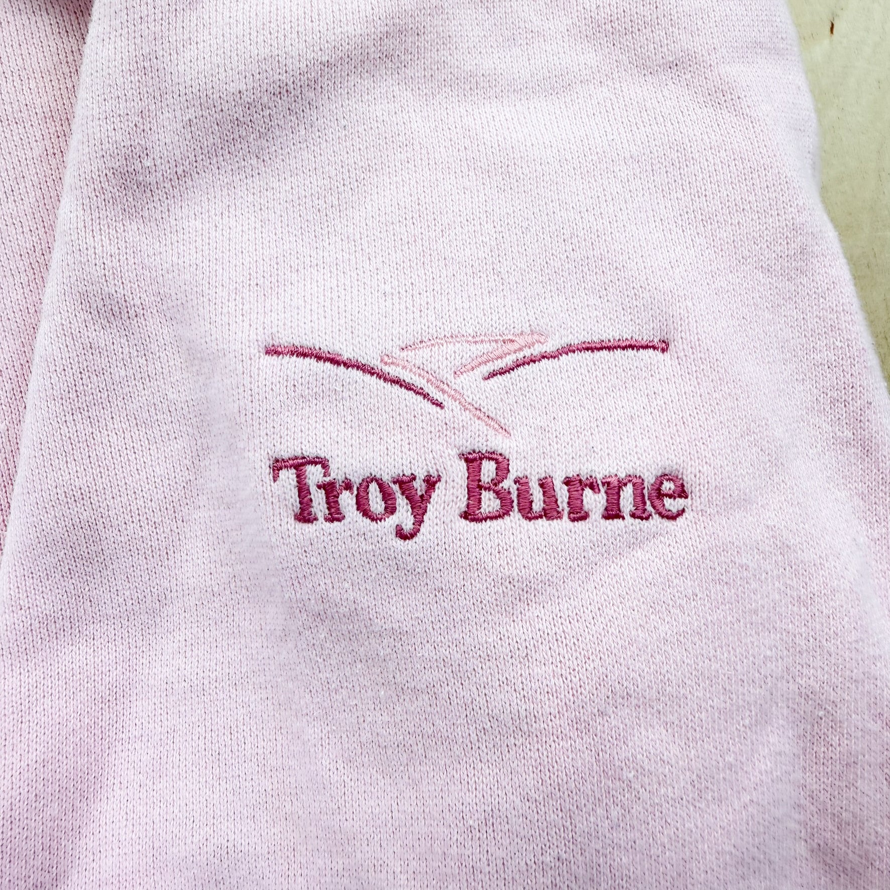 J- Vintage Ralph Lauren Golf Pink Embroidered Quarter Zip Sweater - XL ...